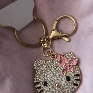 Hello Kitty | Accessories | Nwt Hello Kitty Bag Clipzipper Pullkey ...